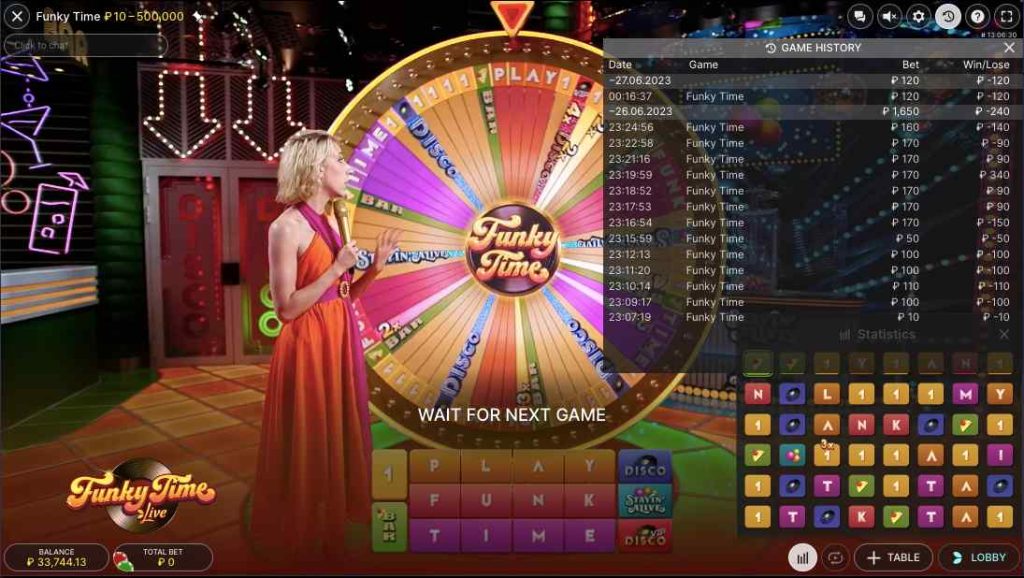 Funky Time game - play for money | Official site