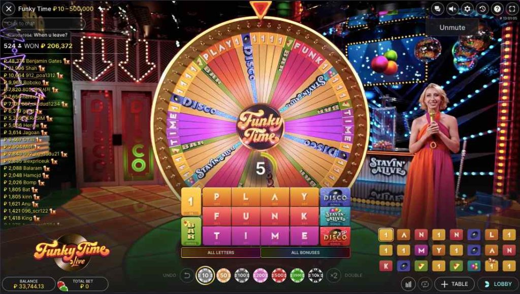 Funky Time game - play for money | Official site